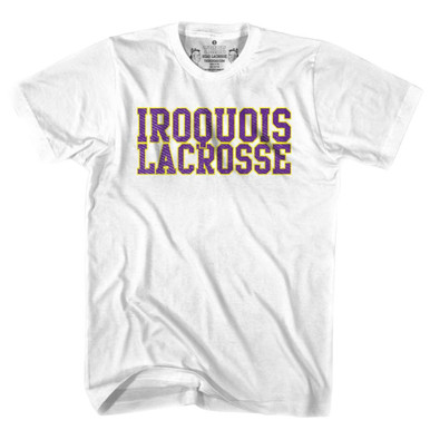 Iroquois Lacrosse Nation T-shirt - Cool Grey