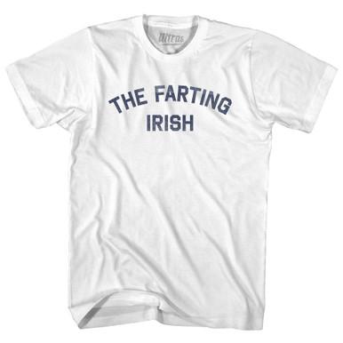 The Farting Irish Youth Cotton T-shirt - White