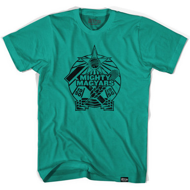 Hungary Mighty Magyars- Forest Green Tri-blend T-shirt- Final Sale SA
