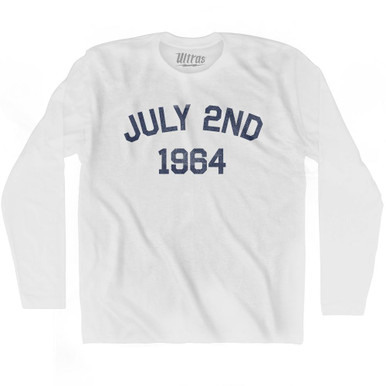 July 2nd 1964 Civil Rights Act of 1964 Adult Cotton Long Sleeve T-shirt ...
