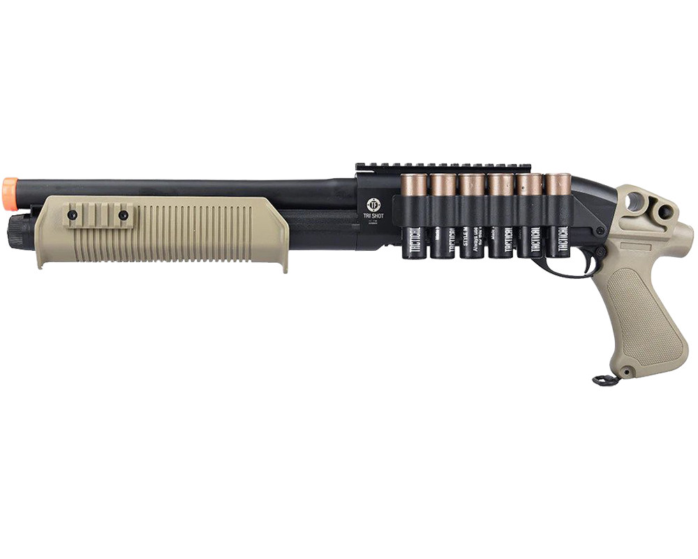 Tactical Force Tri-Shot Spring Shotgun - Black/Tan (2278994)