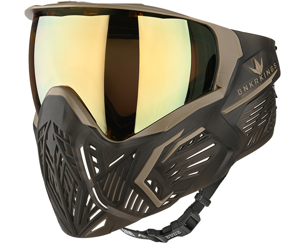 Bunkerkings CMD Paintball Mask - Black Desert
