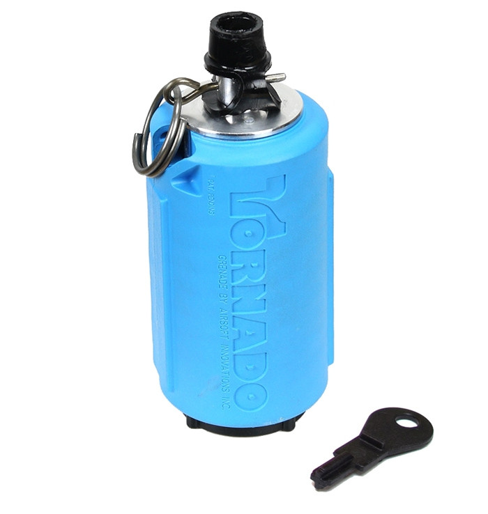 AI-TG-UN Airsoft Innovations Tornado Airsoft Timer Grenade ( UN Blue )