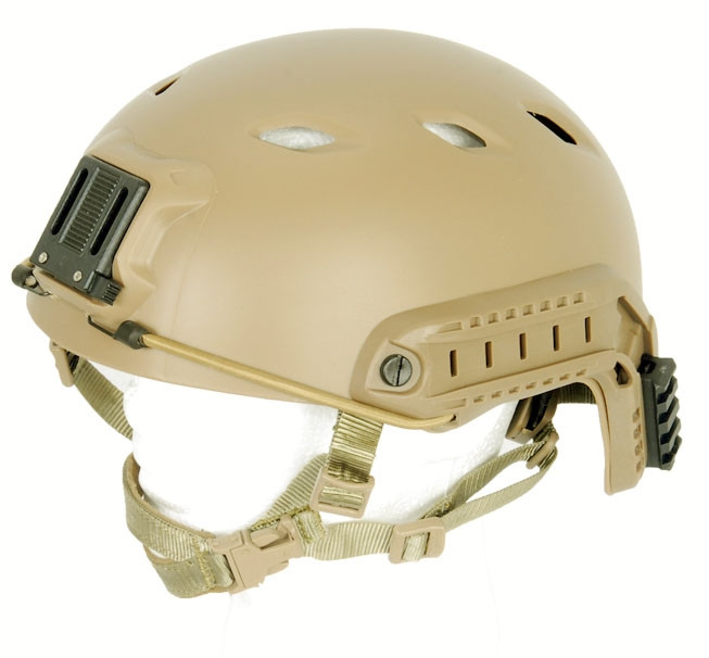 Lancer Tactical FAST Replica Airsoft Protective Helmet ( Tan )