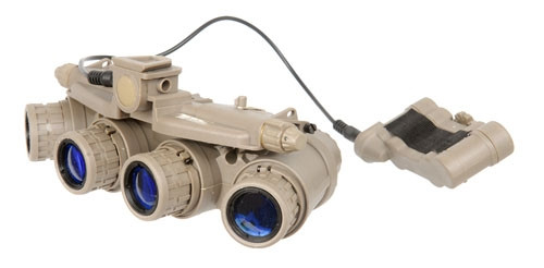 Lancer Tactical GPNVG-18 Dummy Helmet Mount Night Vision Goggles ( Tan )