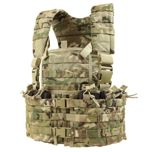 Condor Modular MOLLE Chest Rig / Hydration Carrier Tactical Vest ...