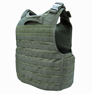 Condor Tactical MOLLE Modular Defender Plate Carrier ( Black )
