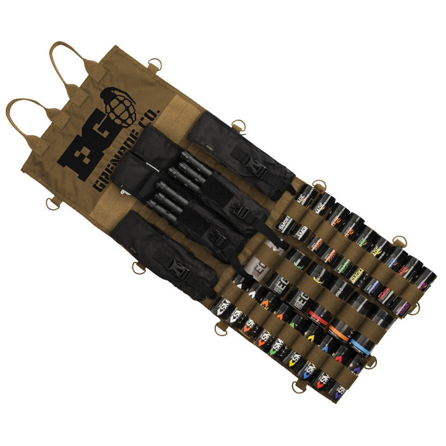 Enola Gaye Molle Loadout For Smoke Grenades - Tan