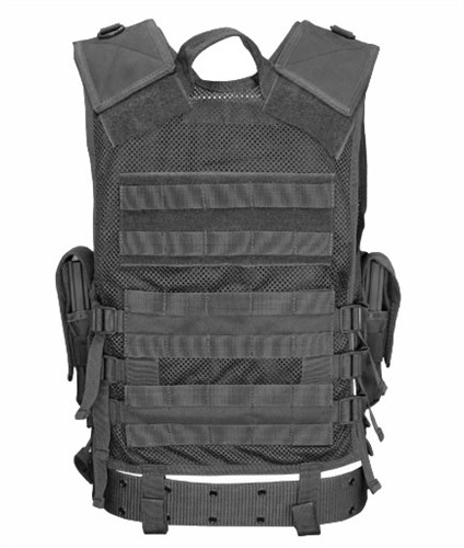 Condor Elite Tactical MOLLE Vest w/ Velcro Pouches and Belt Sizes: M/L ...