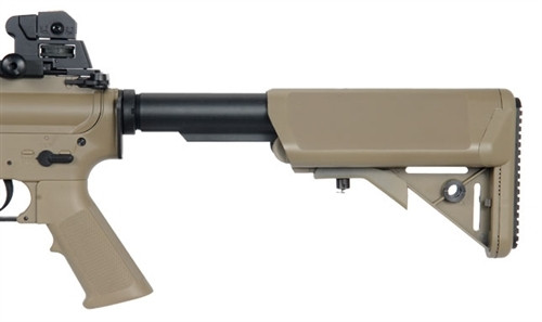 F6624TAN JG M4 CQB-R AEG Desert Tan Airsoft Metal Electric RIS Gun