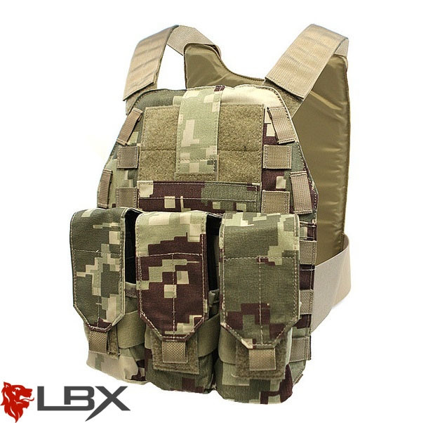 LBX-0058 LBX Tactical MOLLE Assault Plate Carrier Project Honor Camo