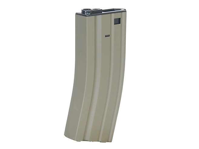 LT-01T Lancer Tactical Metal M4 Hi-Cap Airsoft Magazine Dark Earth ...