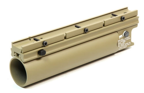 Madbull XM203 Long Metal 40mm RIS Airsoft M203 Grenade Launcher (Tan)