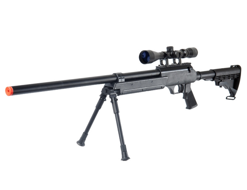 MB06AB WELL Bolt Action Tactical Airsoft Sniper Rifle w/ Scope