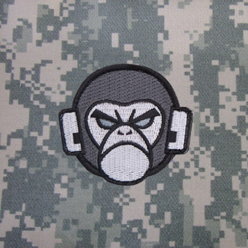 MSM Mil-Spec Monkey Head Logo Airsoft Velcro Patch