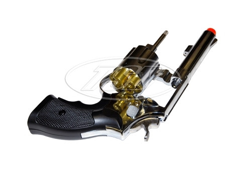 TSD Full Metal 44 Magnum Airsoft 4" Barrel Gas Revolver Chrome