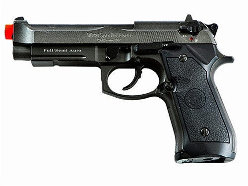 TSD M190 Airsoft Pistol Special Forces M9 Full Auto METAL Gas Blowback ...