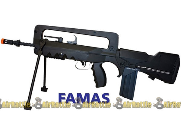 FAMAS Foreign Legion AEG Airsoft Gun Full Metal 466 FPS! - Officially ...