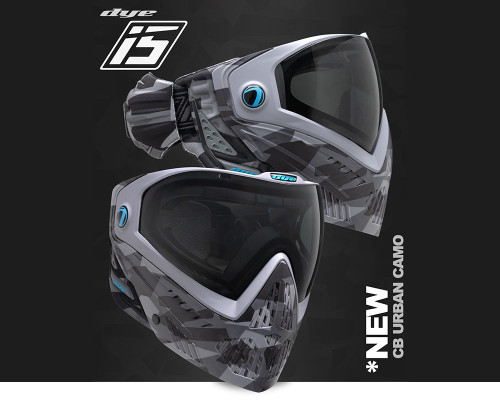 Dye i5 2.0 Full Face Mask/Goggle - CB Urban Camo