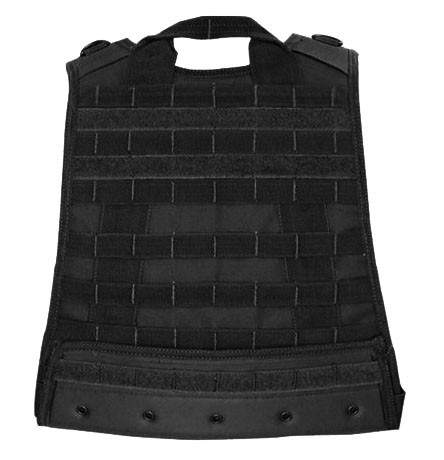 Condor MOLLE Webbing Modular Tactical Compact Plate Carrier ( BLACK )