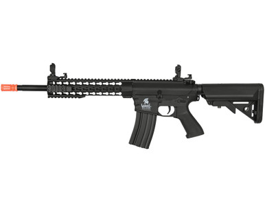 Lancer Tactical Gen 2 Evo 10" KeyMod w/ Crane Stock AEG - Black (LT-12BK-G2)