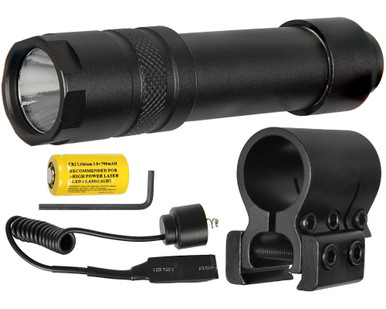 Aim Sports Flashlight w/ Pressure Switch - 200 Lumens (FM200S)