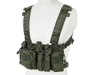 Lancer Tactical Adaptive Sniper Chest Rig - OD Green (CA-320G)