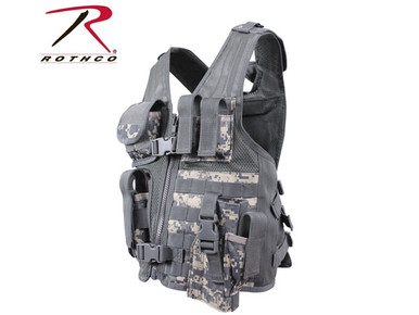 5298 Rothco Kid's Tactical Cross Draw Combat Vest ACU Digital
