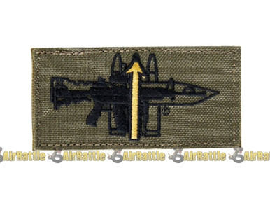 Lancer Tactical Rifleman Patch with Velcro ( OD Green )