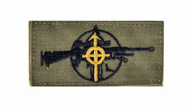 Lancer Tactical Designated Marksman Patch with Velcro ( OD Green )