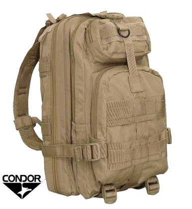 Condor Tactical Compact Modular Style Assault BackPack ( TAN )