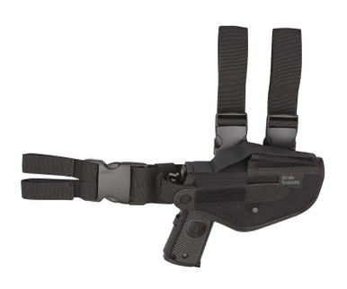 Strike Systems Tactical Drop Leg Thigh Pistol Holster ( Black )