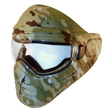 Save Phace Boo (Multi-camo) Full Face Tactical Mask - FREE Extra Lens / Bag