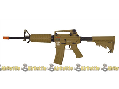 G&G Combat Machine M4 ( Tan ) Carbine Airsoft AEG Electric Gun EGC-16P ...