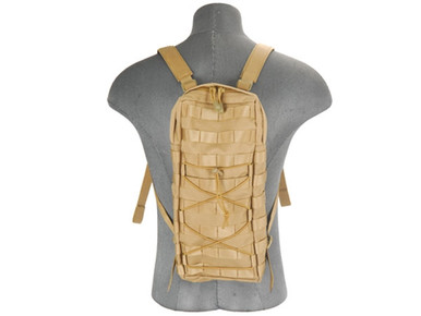 CA-384T Lancer Tactical MOLLE Attachable HPA Tank Backpack Tan