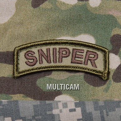 00185 MSM Sniper Tab Patch Multicam - AirRattle