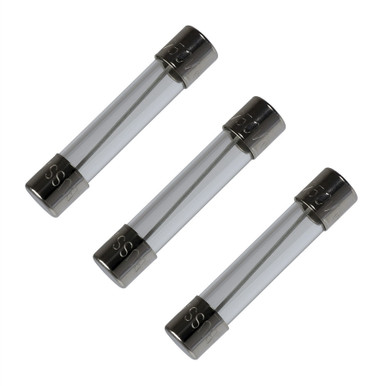 3 Pack Airsoft 25 Amp Glass Tube Fuse for AEG - AirRattle