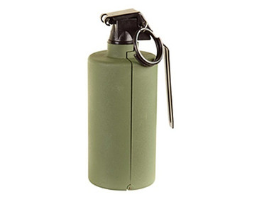 OD Green Metal Airsoft Reusable Grenade Gas Powered Explodes Out Ammo ...