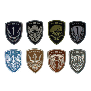LBX-0200 Tactical Medal of Honor Full Patch Collection - AirRattle
