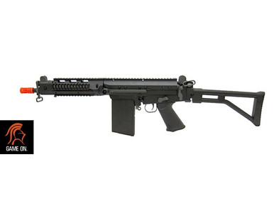 AEG-JG-FAL-C, JG Full Metal FAL Carbine Full Size Airsoft AEG Rifle.