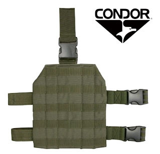 Condor Tactical PALS / MOLLE Drop Leg Platform Thigh Rig ( OD GREEN )