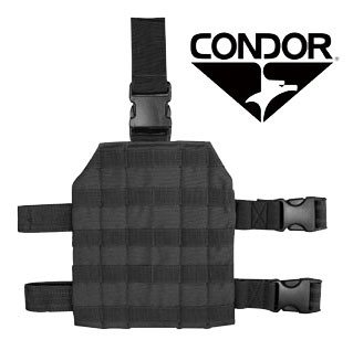 Condor Tactical PALS / MOLLE Drop Leg Platform Thigh Rig ( BLACK )