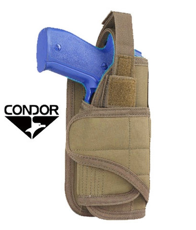 Condor Tactical VT MOLLE Pistol Holster or Use As Pouch ( TAN ).