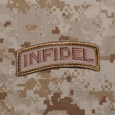 00006 MSM Infidel Tab Patch Desert - AirRattle