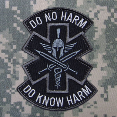 00018 MSM Do No Harm Patch SWAT - AirRattle