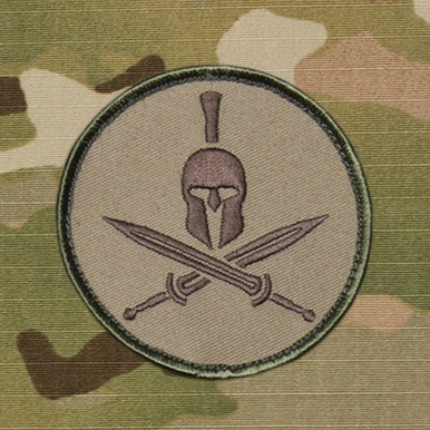 00022 MSM Spatan Helmet Patch Multicam - AirRattle