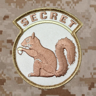 00014 MSM Secret Squirrel Patch Desert - AirRattle