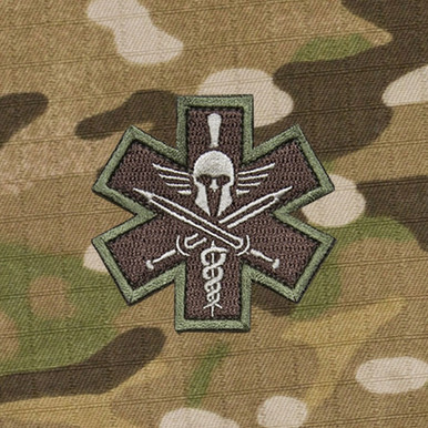 00045 MSM Tactical Medic Spartan Patch Multicam - AirRattle