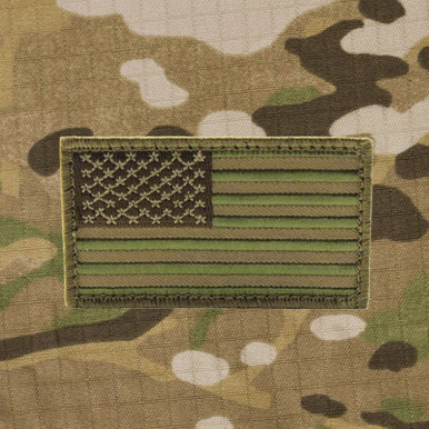 00048 MSM Tactical US Flag Patch Multicam - AirRattle