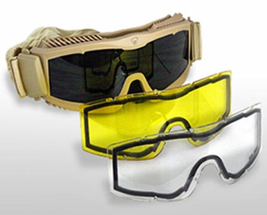 Save Phace Recon Series TEP Goggles w/ Speed Sleeve, Clear, Yellow ...